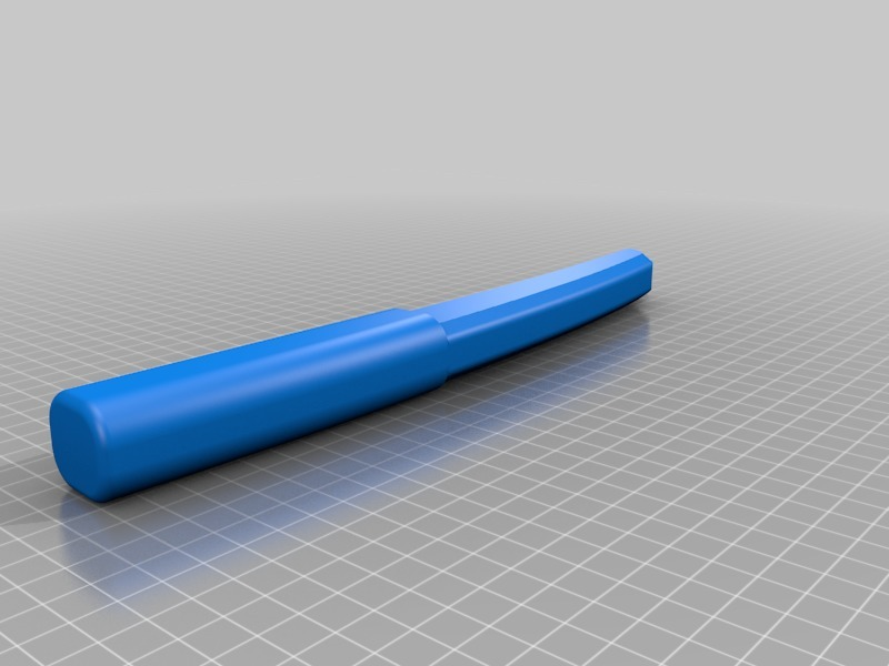 Free 3D file Tanto Practice Knife・Template to download and 3D print・Cults
