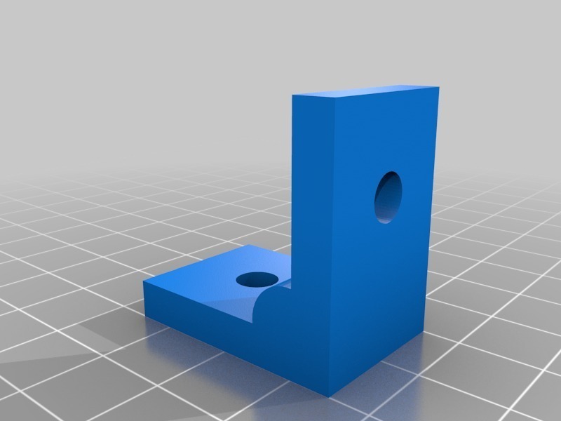 Free 3D file L Bracket for 20x20 Aluminum Extrusion 👽・3D printer design ...