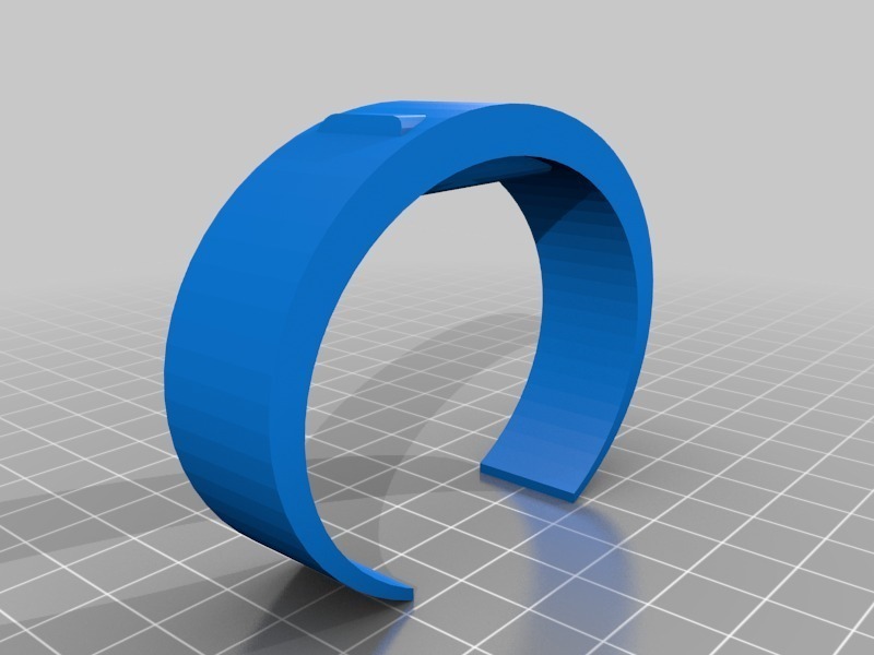 Archivo 3D gratis Marcas FitBit Flex Arc Band 2_0・Modelo de impresión ...