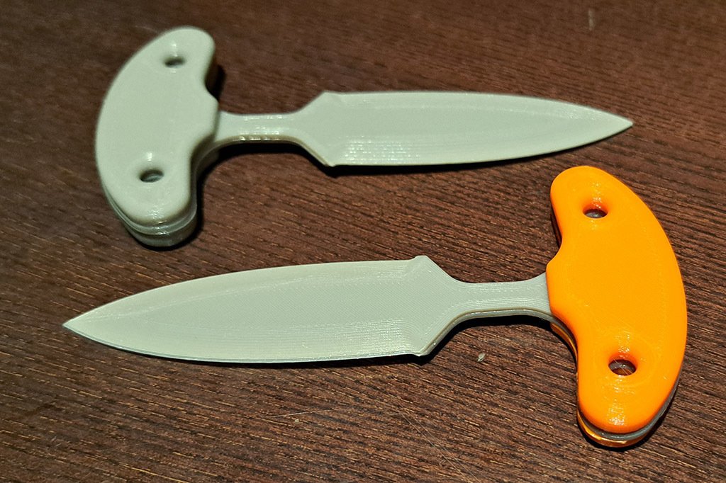 Free 3D file Push Dagger・3D printable model to download・Cults