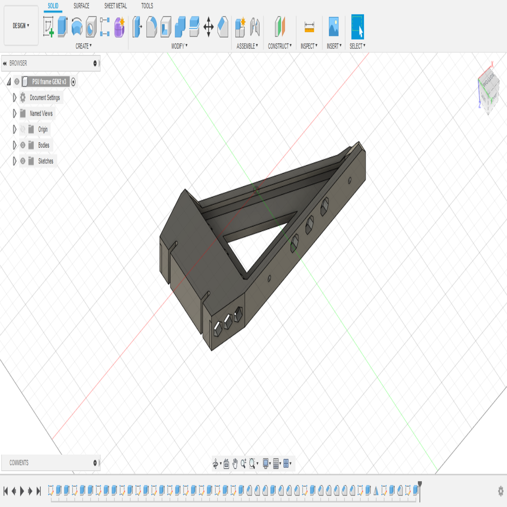 Archivo 3D gratis Prusa i3 mk3s LACK enclosure PSU frame(Black PSU ...