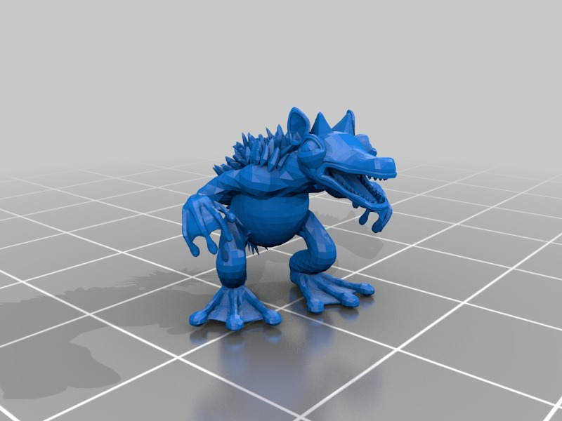 Free 3D file 28mm Croca-Ding・Model to download and 3D print・Cults