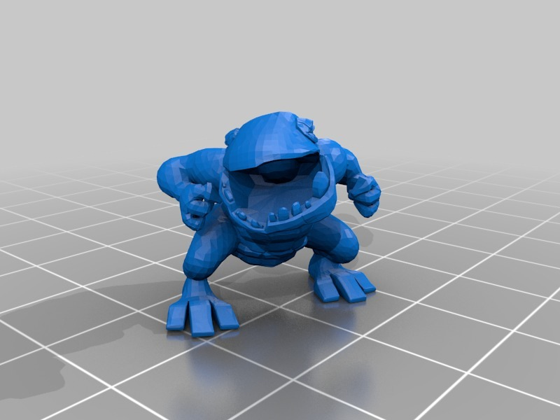 Free 3D file 28mm rock monster・Model to download and 3D print・Cults