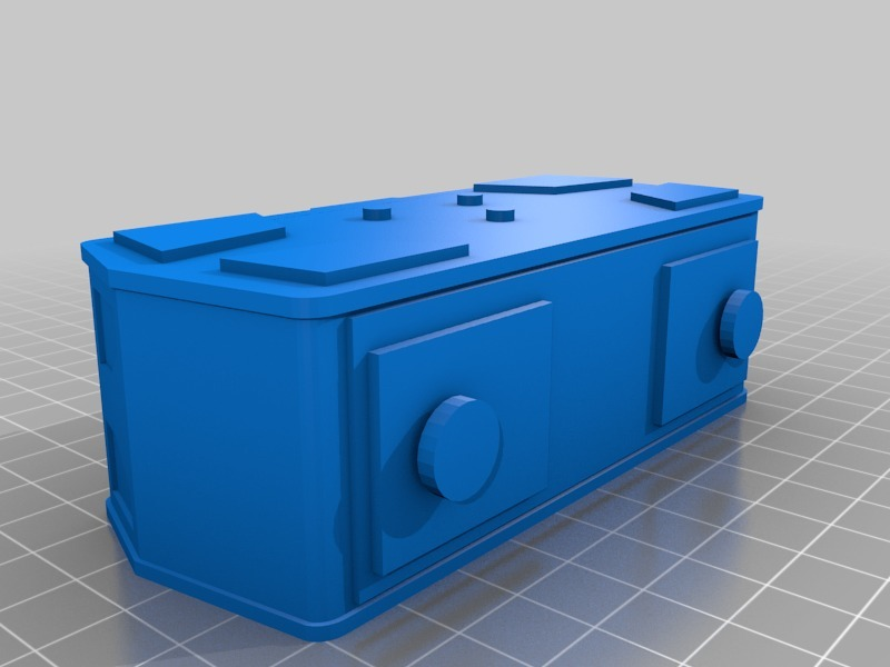 Fichier 3D gratuit Vaisseau visiteur 28mm modulaire 🎨・Objet imprimable ...