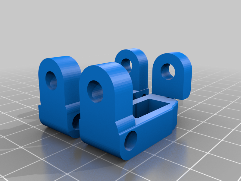 Free 3D file CC-01 FRONT CASTOR MOUNTS・3D printer model to download・Cults