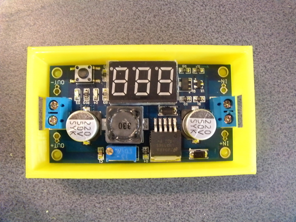 Free 3D file LM2596 DC-DC・3D printable model to download・Cults