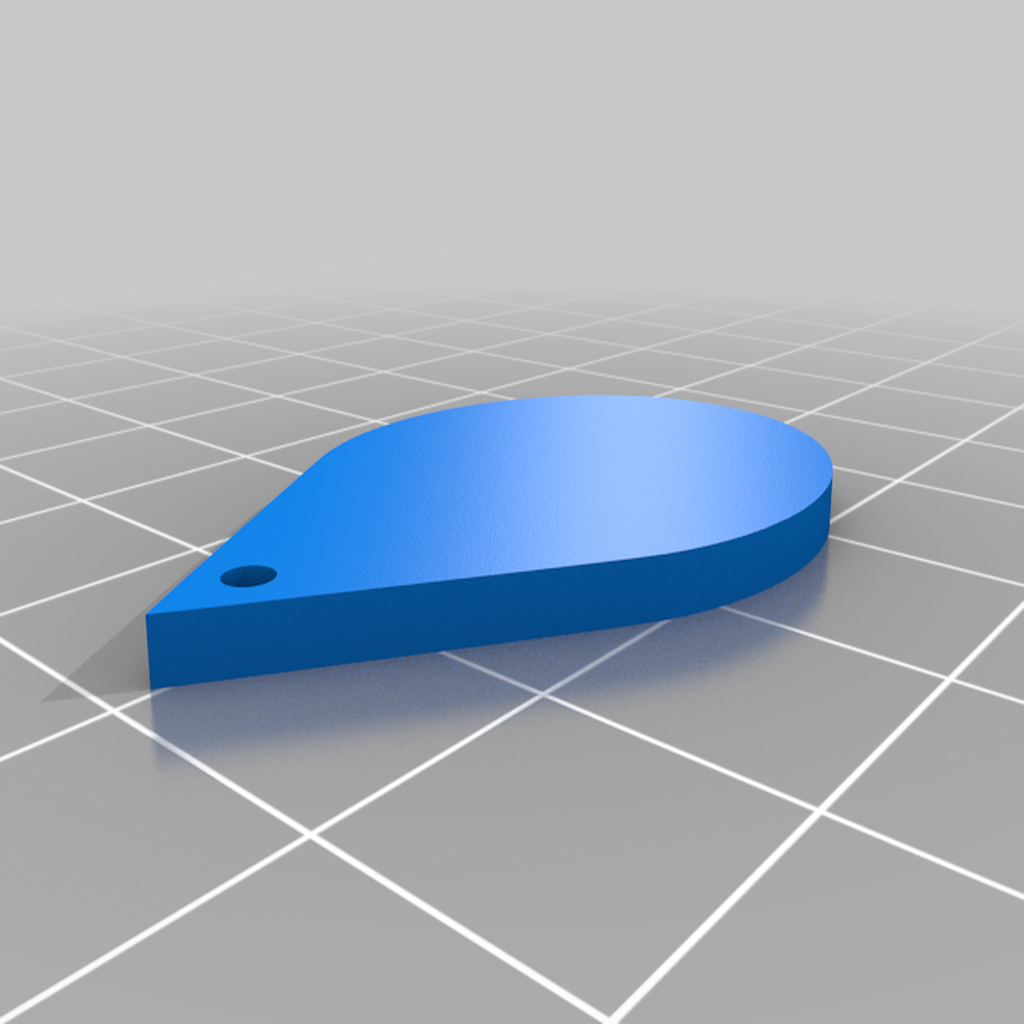 Free 3D file Necklace Teardrop・Model to download and 3D print・Cults