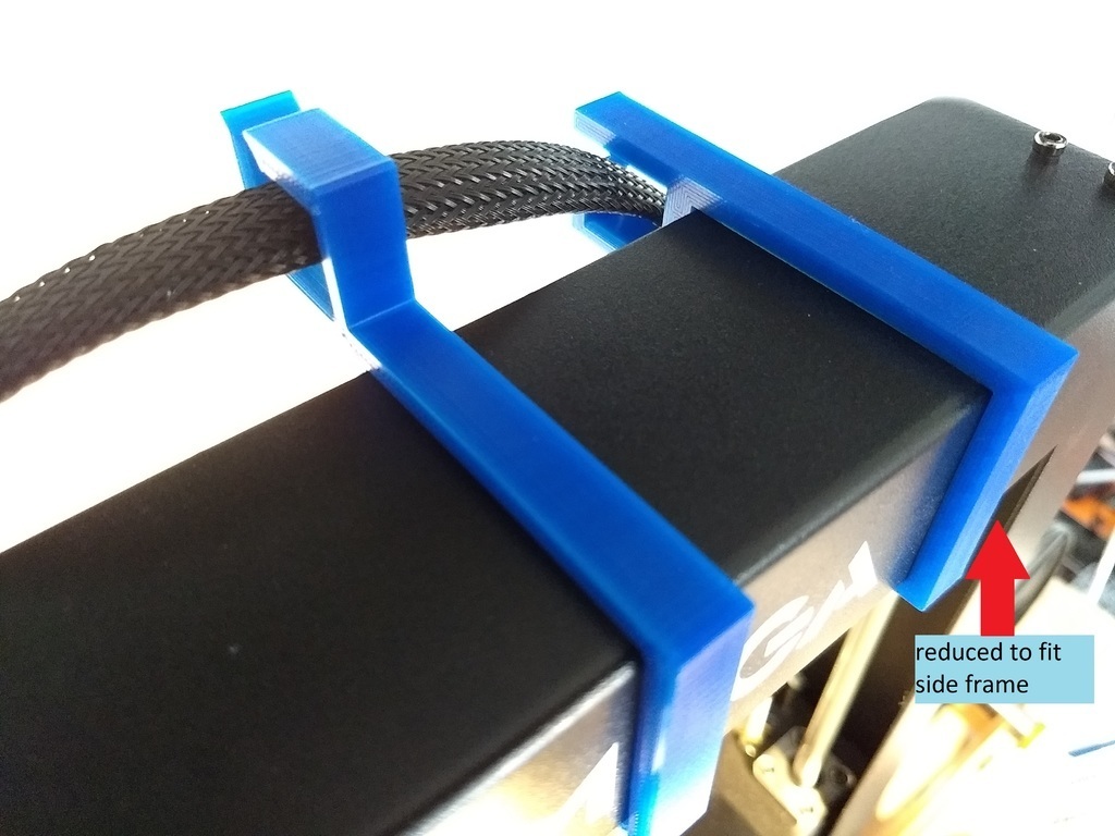 Free 3D file Clip-on cable guide for Anycubic i3 Mega side frame・3D ...