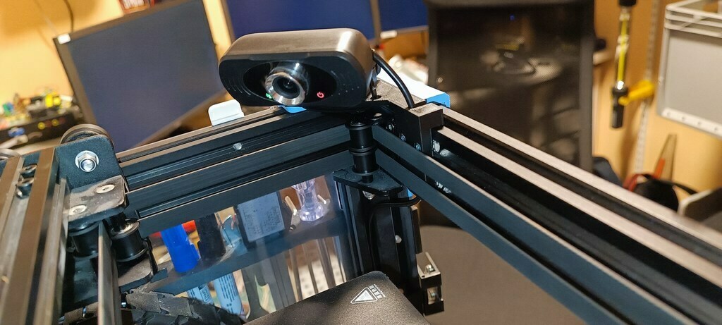 Free 3D file WebCam Holder For Ender 6・3D print design to download・Cults
