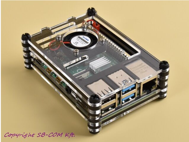 Free 3D file Raspberry Pi 4 Zebra Case Holder for 20x40 profile (Ender6 ...