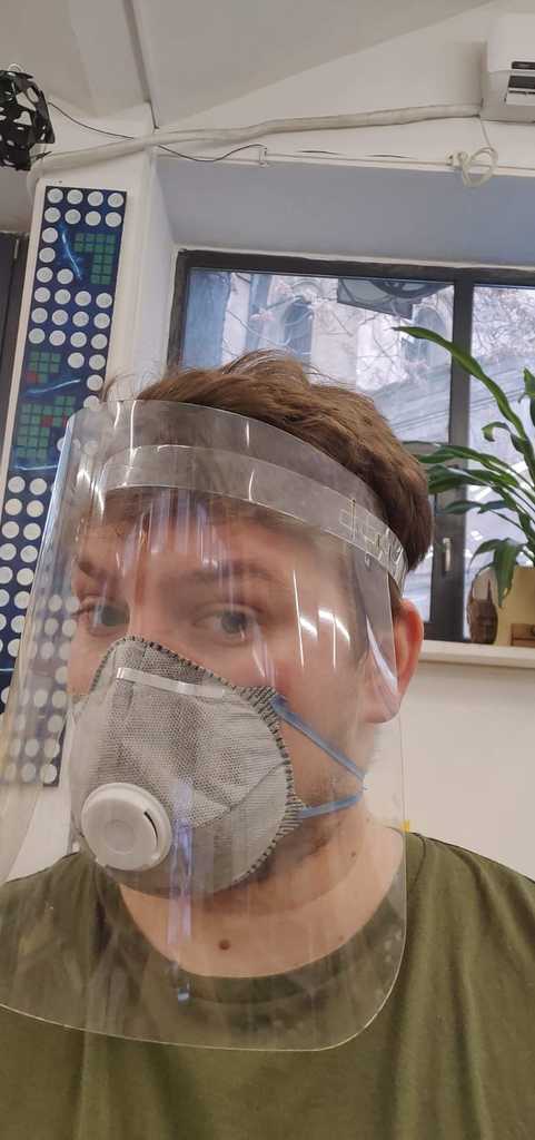 Archivo 3D gratis Covid-19 CNC visera facial pantalla máscara・Modelo ...