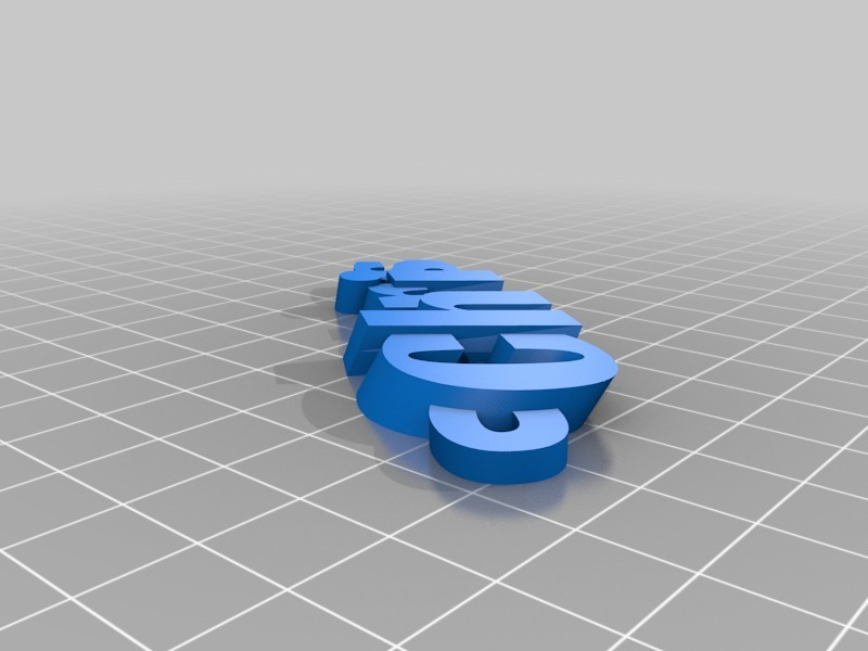Free 3D file Chris Name Tag・3D printing design to download・Cults