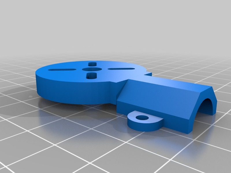 Free 3D file R/C Motor Mount for 12mm Tube・3D print model to download・Cults