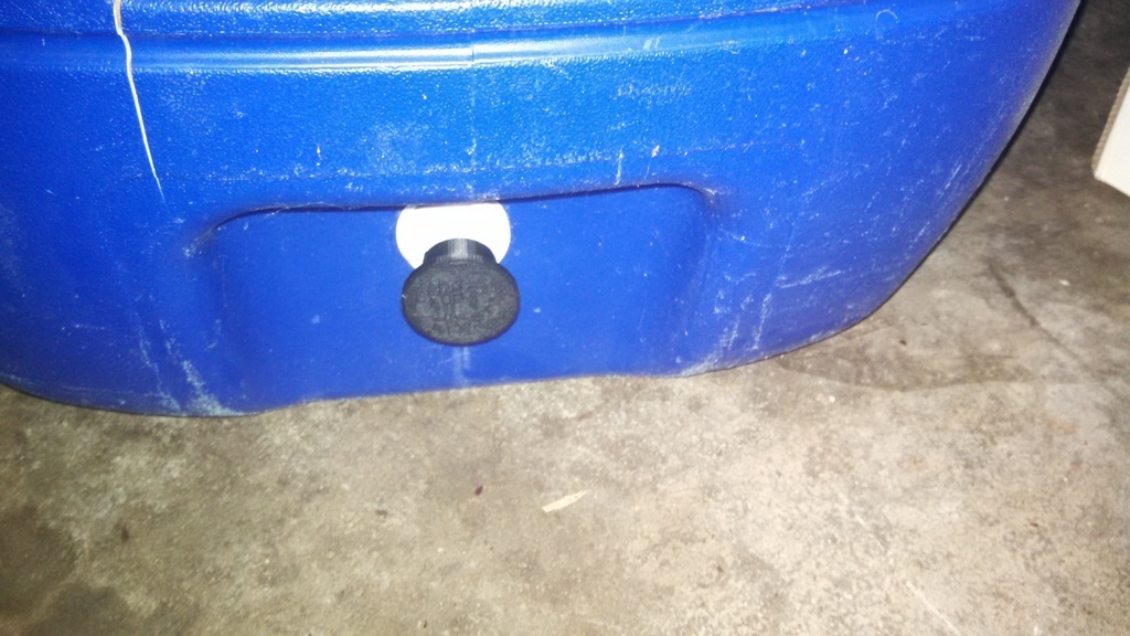 Free 3D file Cooler Drain Cap・Template to download and 3D print・Cults