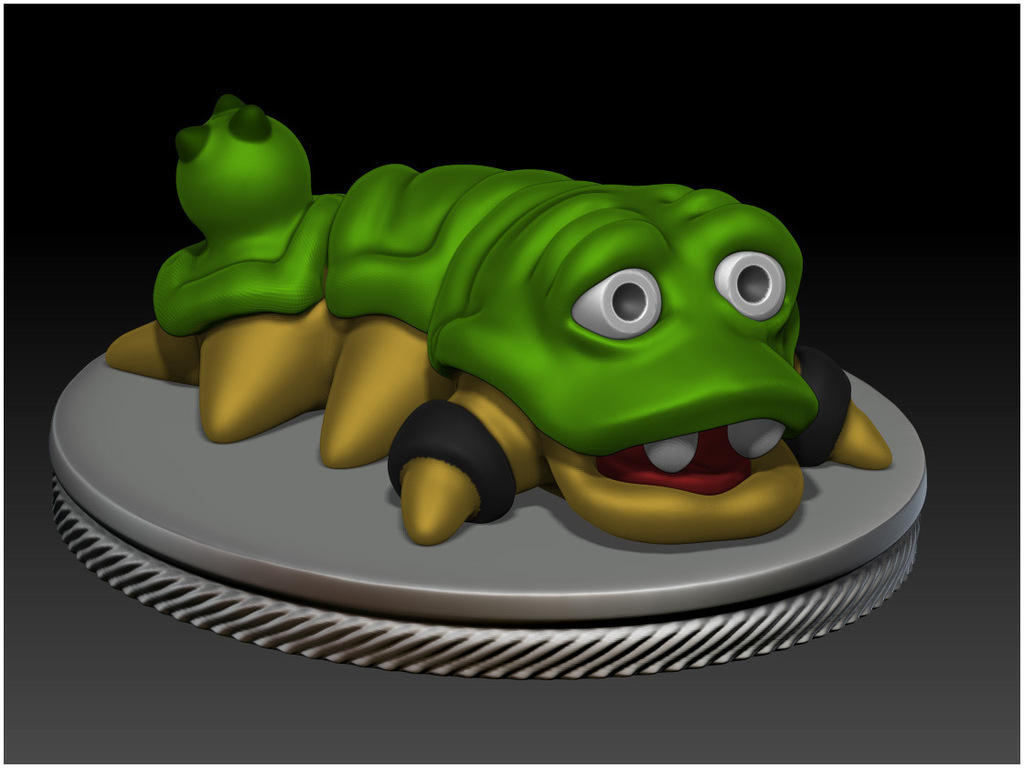 Free 3D file Pet monster Munchy・3D printable model to download・Cults