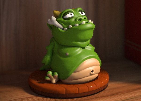 Free 3D file Pet monster Gulpy・Template to download and 3D print・Cults