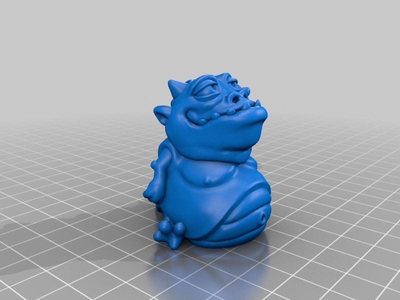 Free 3D file Pet monster Gulpy・Template to download and 3D print・Cults