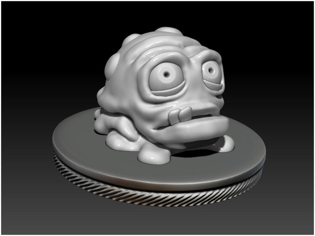 Free 3D file Pet monster Nugget・Model to download and 3D print・Cults