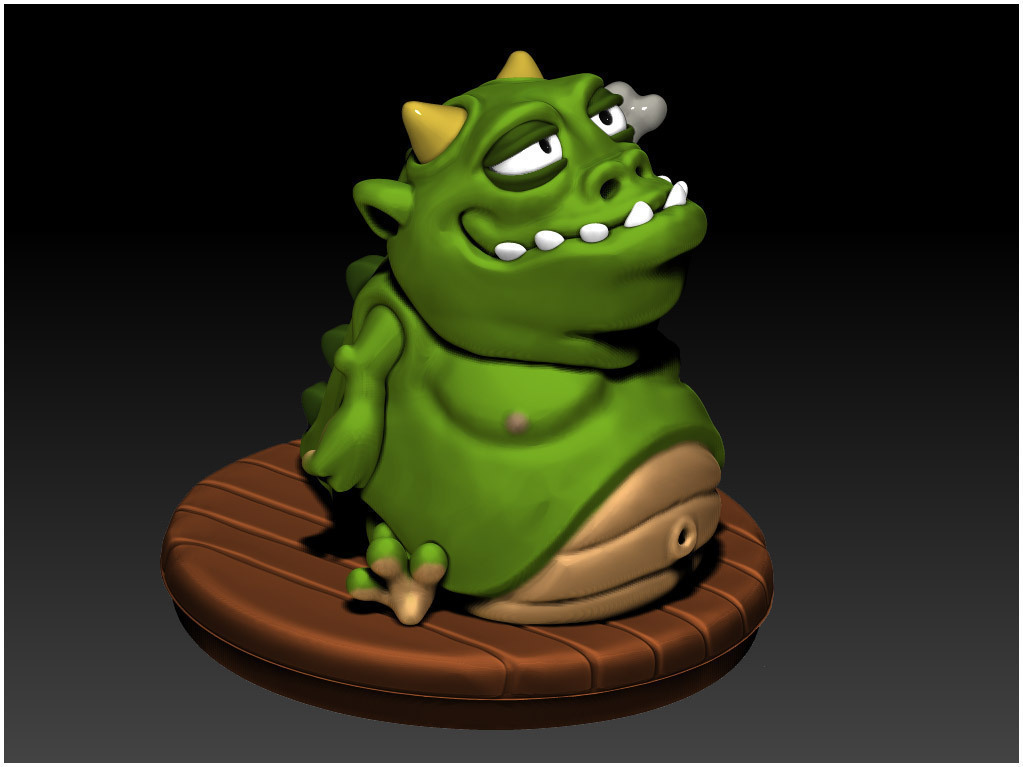 Free 3D file Pet monster Gulpy・Template to download and 3D print・Cults