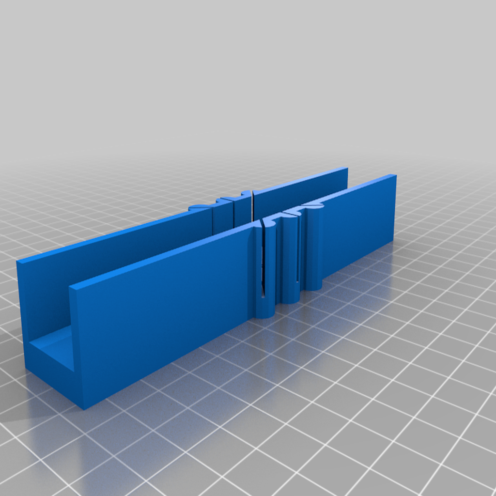 Free 3D file Miter Box 5 (fully parametric)・Object to download and to ...
