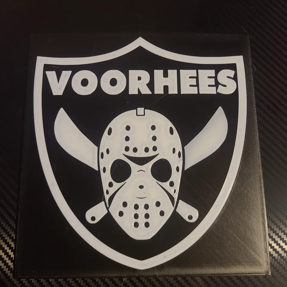 Fichier 3D gratuit Logo Jason Voorhees 🖼️・Design pour impression 3D à ...
