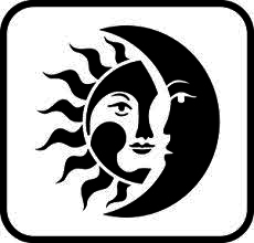 Free 3D file Sun and moon silhouette logo ☀️・3D printing model to ...