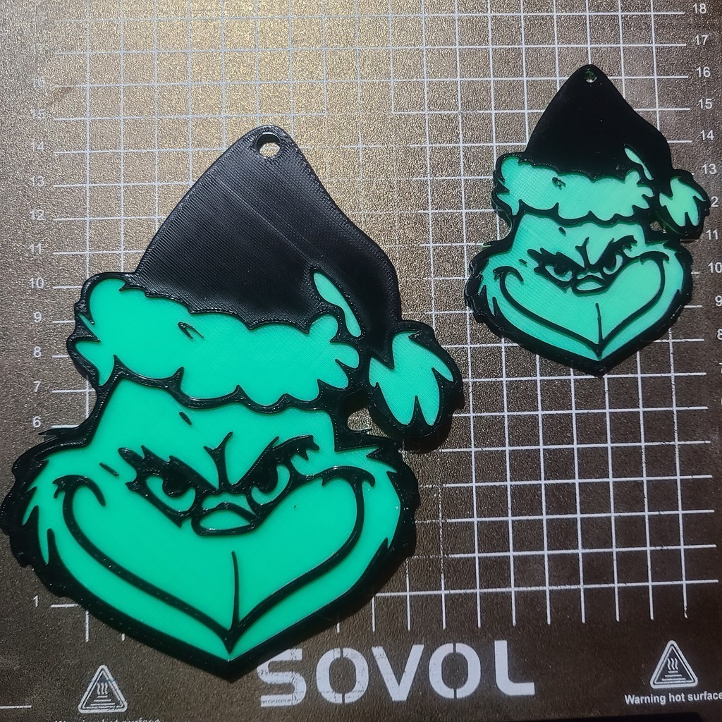 Free 3D file Grinch ornament 🎄・3D printer model to download・Cults