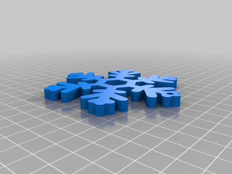 Free 3D file Snowflake ornaments ️・3D printing model to download・Cults