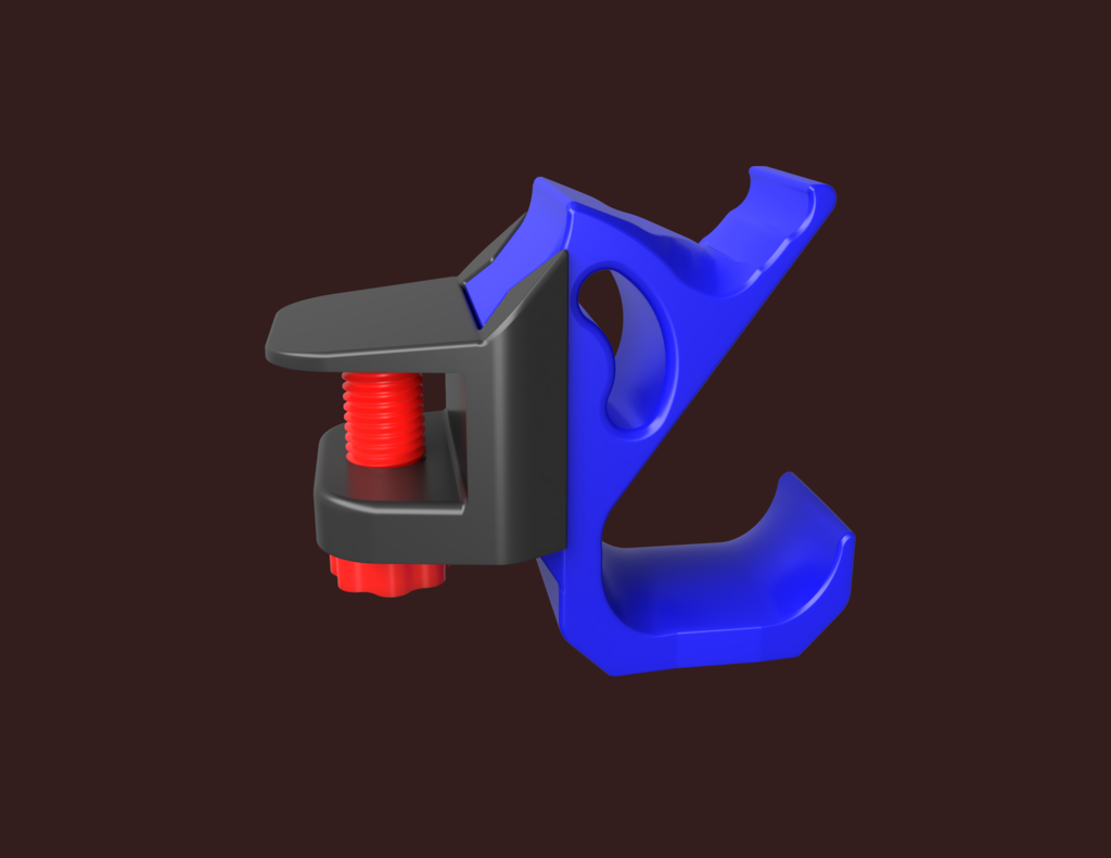 Free 3D file Xbox Playstation Controller Headphone Holder Stand Clamp ...