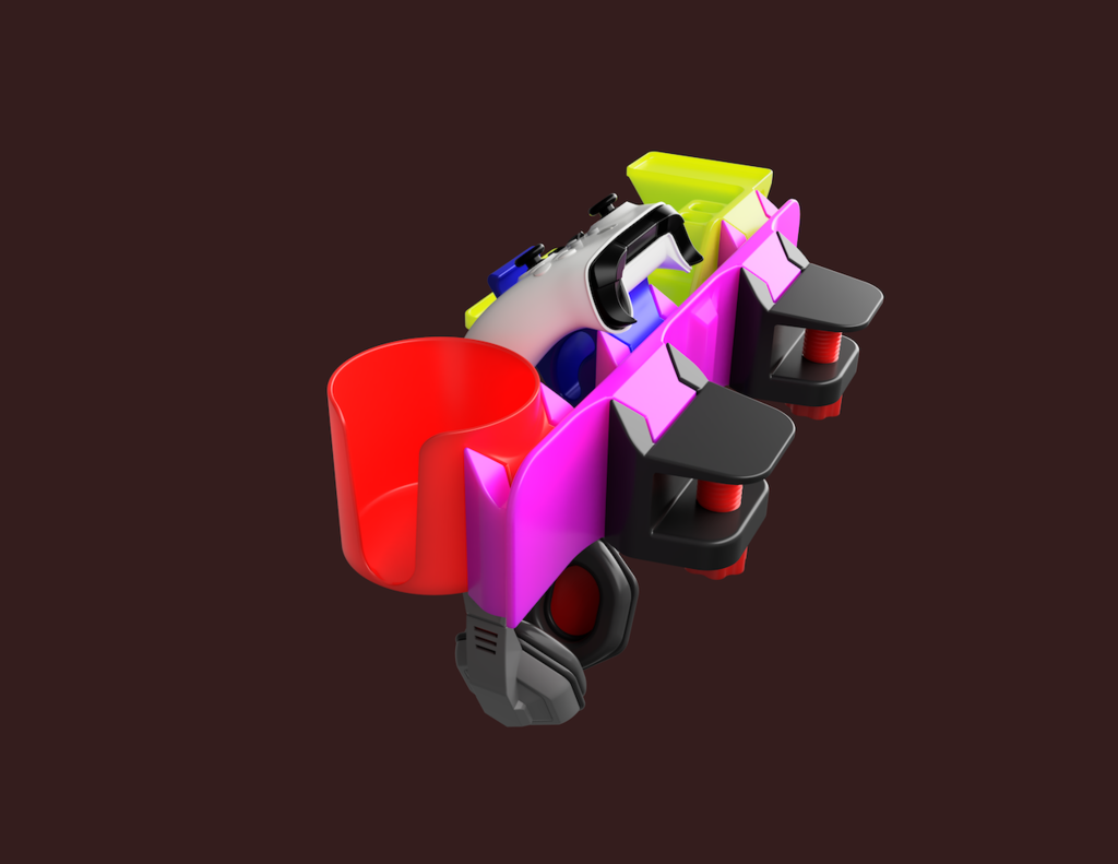 Free 3D file Double and Triple Rail Clamp Desk Table System 🗜️・3D print ...