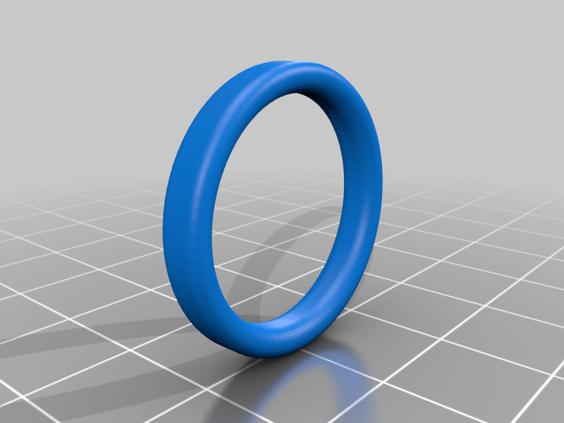Free 3D file Basic universally sized ring 💍・3D print object to download ...