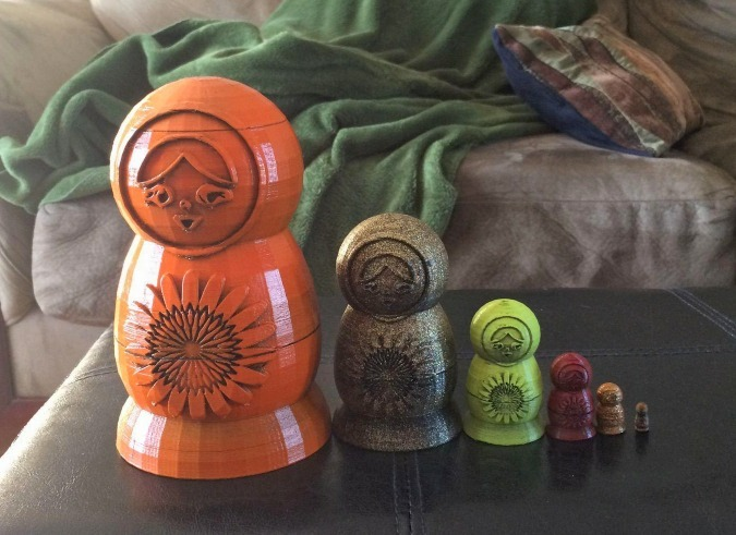 Free 3D file Traditional Nesting Doll - 6th Layer・3D printing design to ...