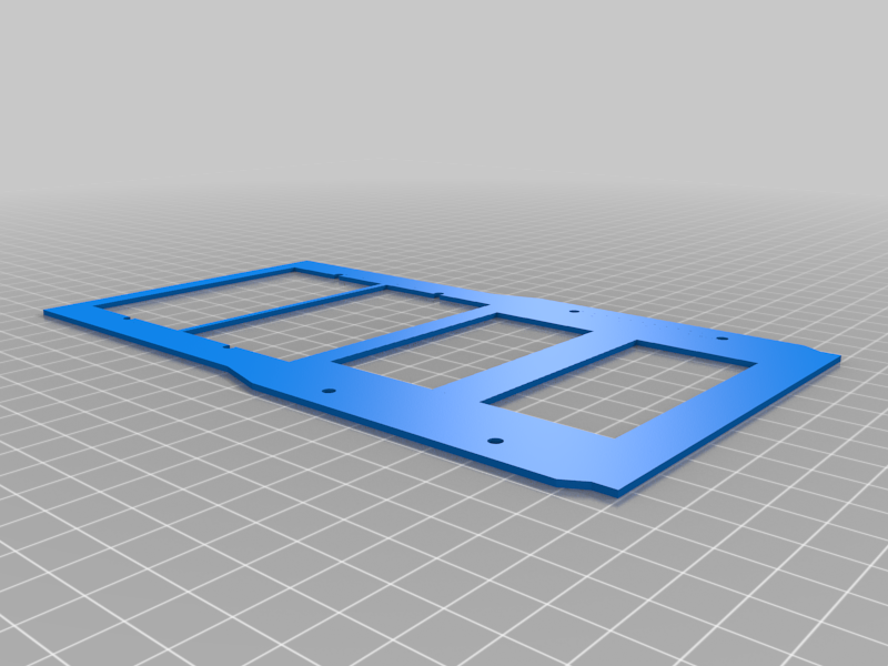 Free 3D file Dual circuit 4 gang box cover with meters・Template to ...