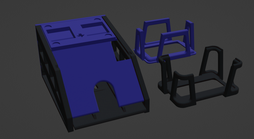 Free STL file Dealer Shoe dual deck with discard Tray 👟・3D printable ...