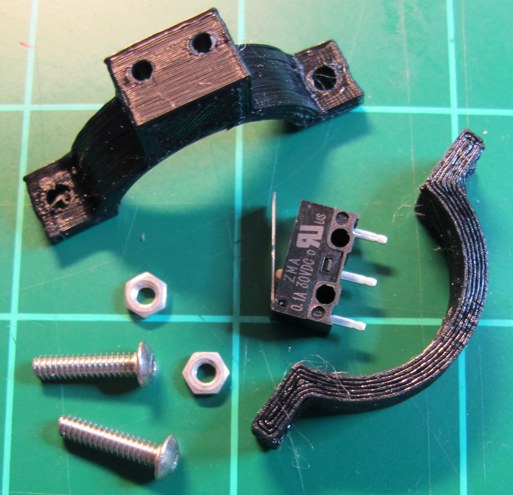 Free 3D file MPCNC Limit Switch & Holder・3D printing design to download ...