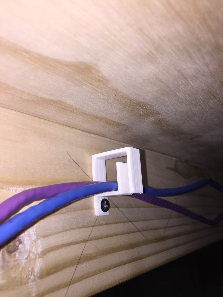 Free 3D file wire management bracket - small, simple, fast - model ...