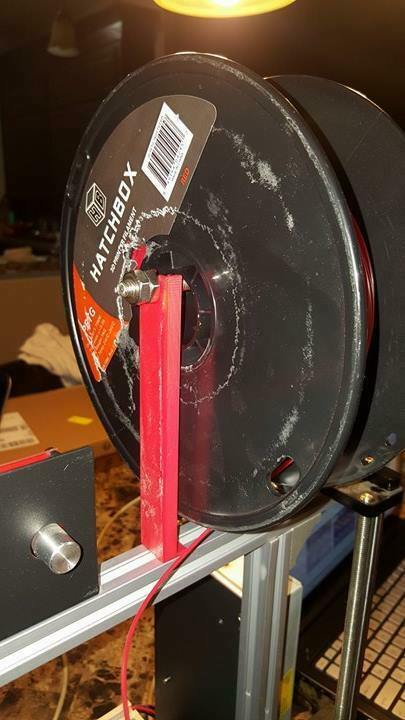 Free 3D file Hictop Prusa i3 Filament Holder Bracket・3D print design to ...