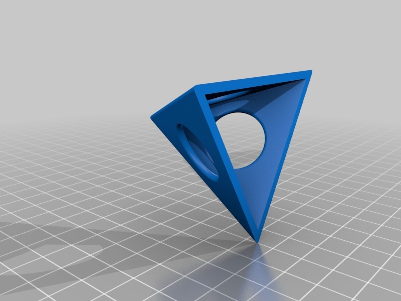 Free 3D file Painter's Triangle 🔺・3D printer model to download・Cults