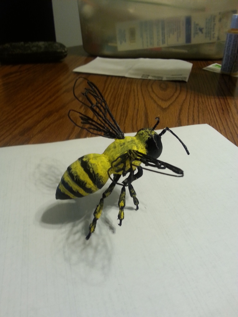 Free 3D file Honey Bee・Model to download and 3D print・Cults