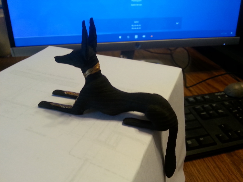 Free 3D file Another Anubis・3D printer model to download・Cults