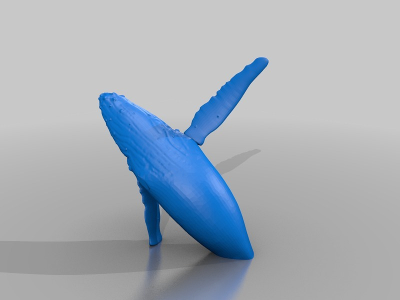 Free 3D file Happy Humpback Breaching・3D printer design to download・Cults