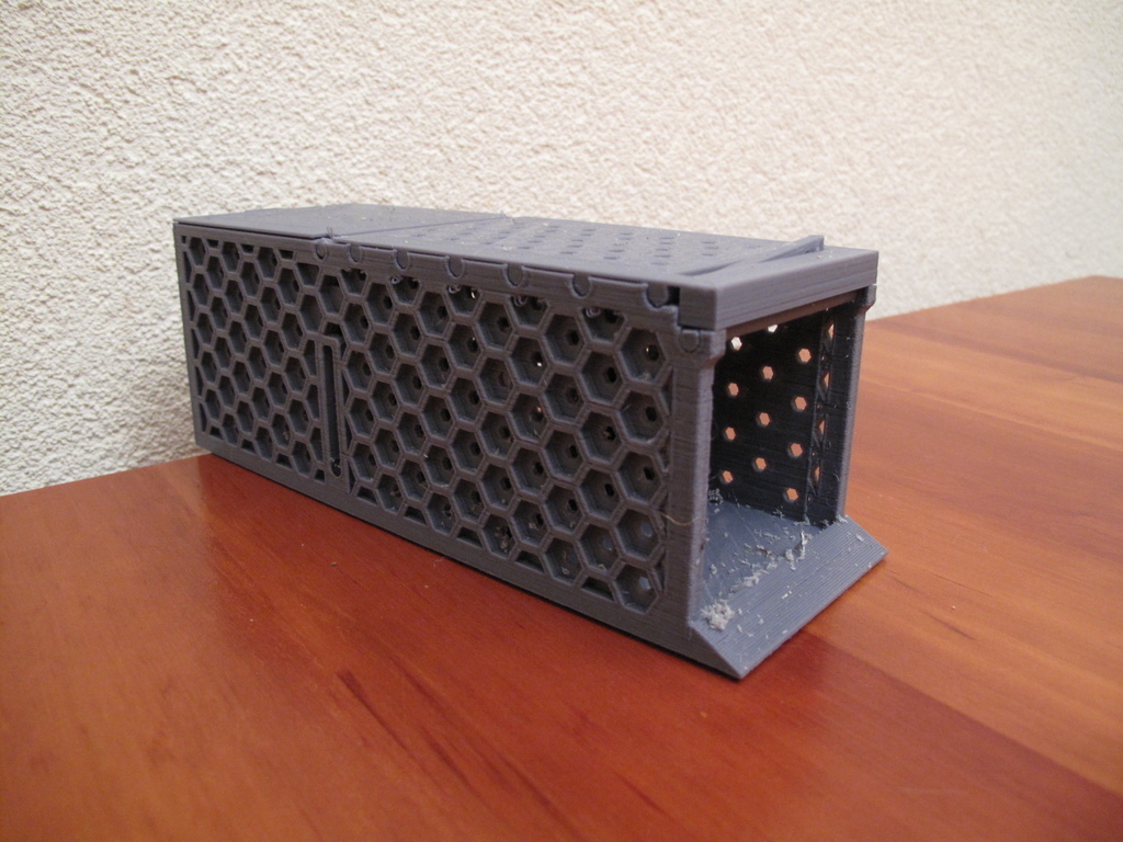 Archivo 3D gratuito Ratonera amistosa, versión cerrada・Objeto para ...