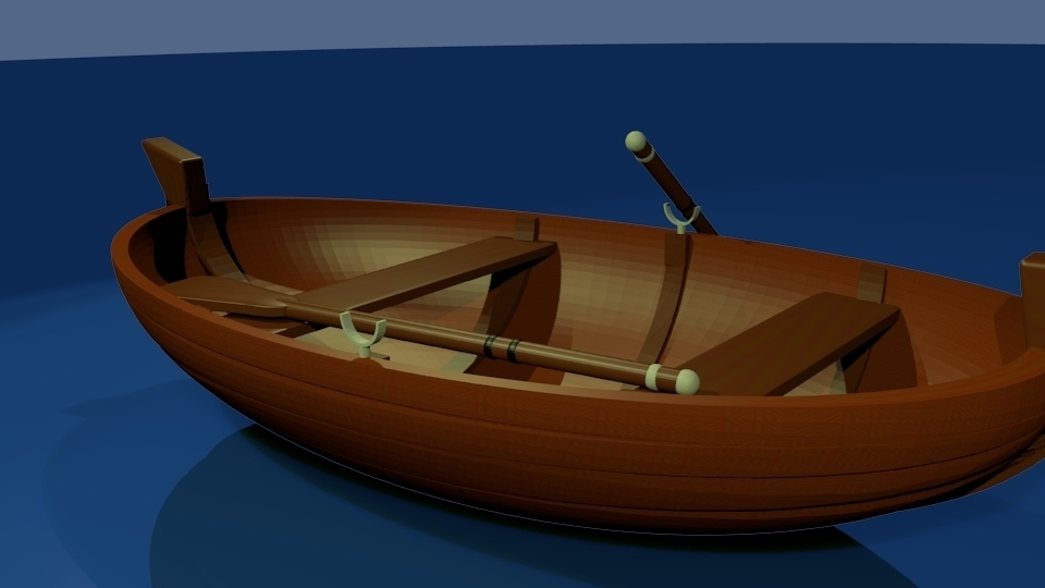 Free 3D file Rowing boat version 2・Object to download and to 3D print・Cults