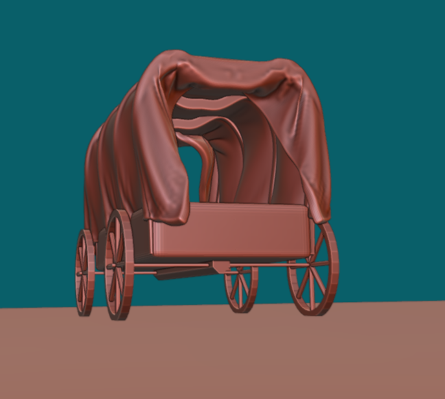 Fichier 3D gratuit Charrette - chariot - médiéval / occidental・Design ...