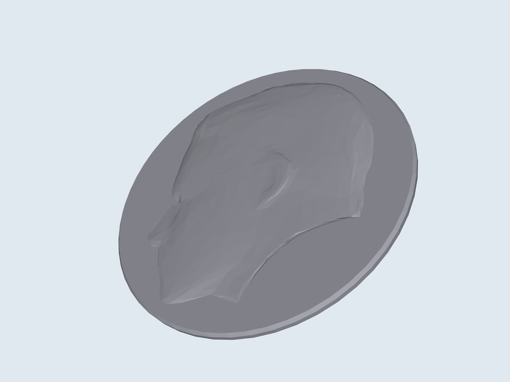 Free 3D file CDR Tucker Commemorative Coin・3D print design to download ...