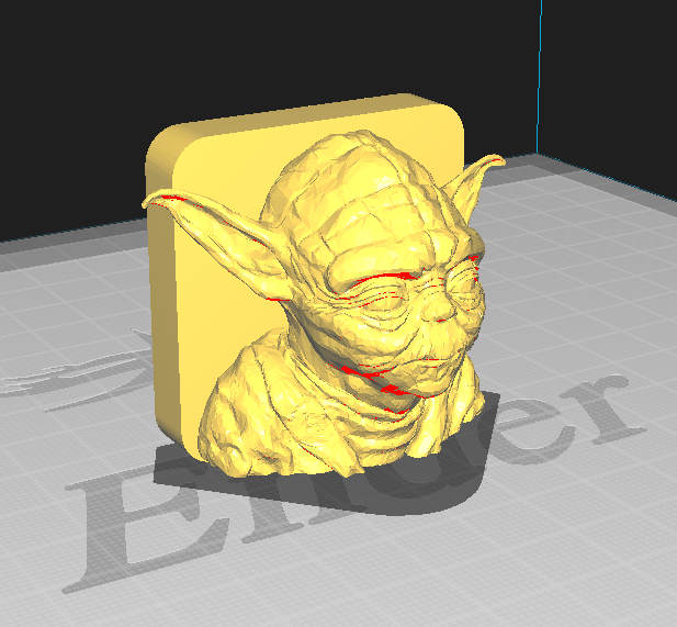 Free 3D file Yoda QR cover for Ender 3 v2・Model to download and 3D ...