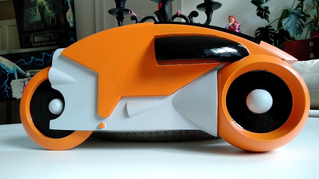 Archivo 3D gratis Tron Light Cycle 1ª generación Versión de doble ...