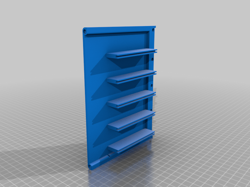 Archivo STL gratis Clúster Raspberry Pi 5slots y 8ports 🧞‍♂️・Objeto de ...