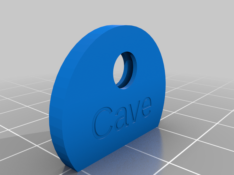 Free 3D file Cave key cap・3D printing template to download・Cults