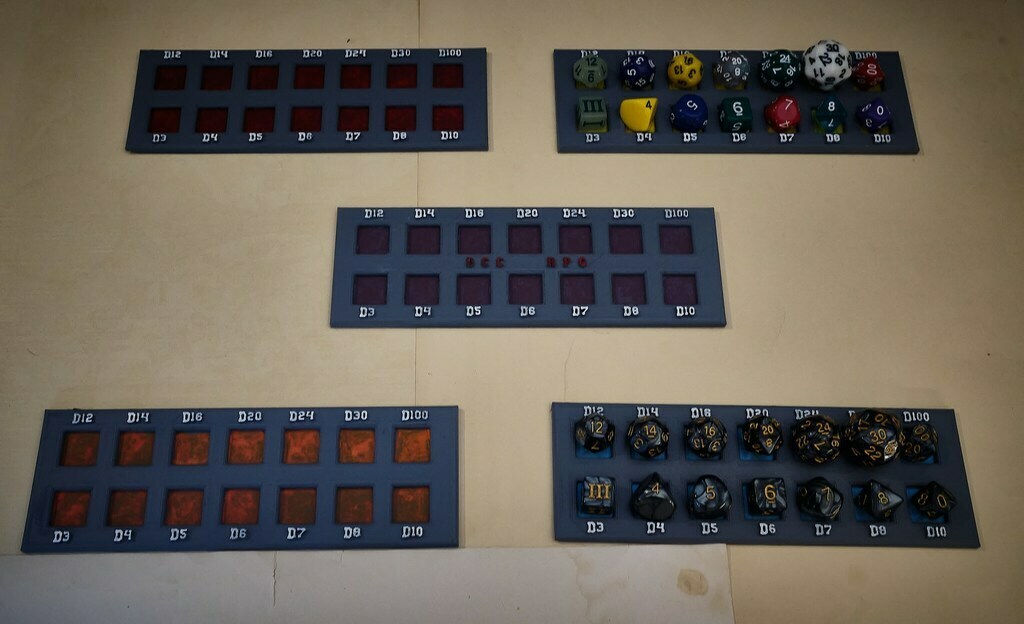 Free 3D file Dice Tray for DCC RPG・3D printable design to download・Cults